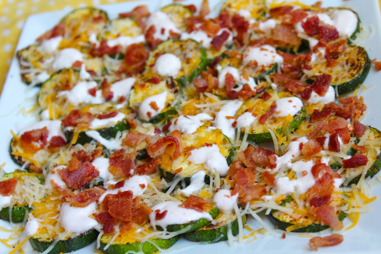 Loaded Zucchini Bites - Spoon Me Slender